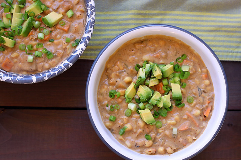 Vegan Sweet Potato Corn Chowder – Dirty Gourmet